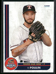 2025 Toledo Mud Hens PJ Poulin – Go Sports Cards