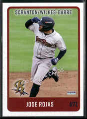 2025 Scranton Wilkes Barre RailRiders Jose Rojas – Go Sports Cards