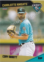 2024 Charlotte Knights Cory Abbott – Go Sports Cards
