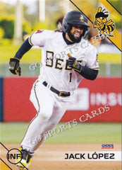 2024 Salt Lake Bees Jack Lopez – Go Sports Cards
