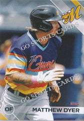 2024 Montgomery Biscuits Matthew Dyer – Go Sports Cards