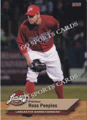 2010 Lancaster Barnstormers Ross Peeples – Go Sports Cards
