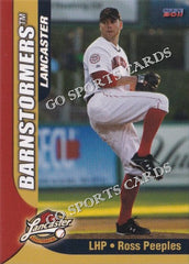 2011 Lancaster Barnstormers Ross Peeples – Go Sports Cards