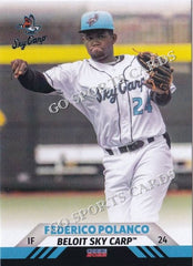 2022 Beloit Sky Carp Federico Polanco – Go Sports Cards