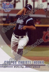 2010 Corpus Christi Hooks Jared Wells – Go Sports Cards