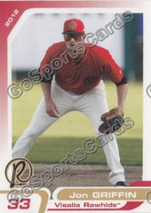 2012 Visalia Rawhide Jon Griffin – Go Sports Cards