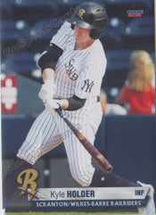 2021 Scranton Wilkes Barre RailRiders Kyle Holder – Go Sports Cards