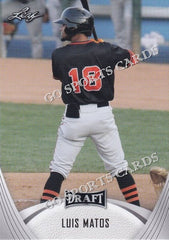 2021 Leaf Draft 8 Luis Matos – Go Sports Cards