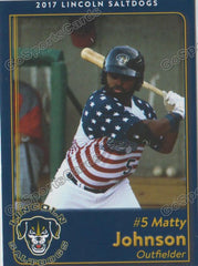 2017 Lincoln Saltdogs Matty Johnson – Go Sports Cards
