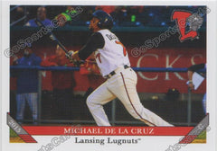 2015 Lansing Lugnuts Michael De La Cruz – Go Sports Cards