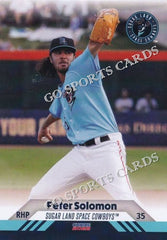 2022 Sugar Land Space Cowboys Peter Solomon – Go Sports Cards
