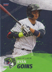 2021 Gwinnett Stripers Ryan Goins – Go Sports Cards