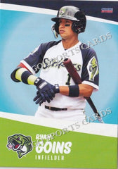 2022 Gwinnett Stripers Ryan Goins – Go Sports Cards