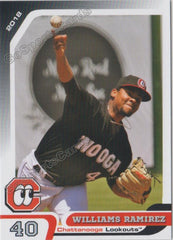 2018 Chattanooga Lookouts Williams Ramirez – Go Sports Cards