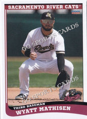2022 Sacramento River Cats Wyatt Mathisen – Go Sports Cards