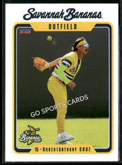 2025 Savannah Bananas Robert Anthony Cruz Coach Rac – Go Sports Cards