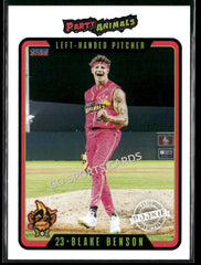 2025 Party Animals Savannah Bananas Blake Benson – Go Sports Cards