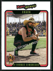 2025 Party Animals Savannah Bananas Thomas Simoneaux – Go Sports Cards
