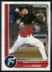 2025 Reading Fightin Phils 1st Moises Chace – Go Sports Cards