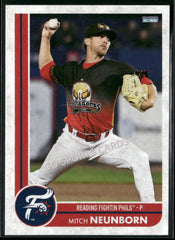2025 Reading Fightin Phils 1st Mitch Neunborn – Go Sports Cards