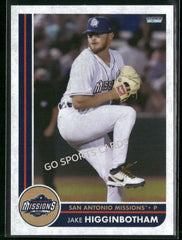 2025 San Antonio Missions Jake Higginbotham – Go Sports Cards