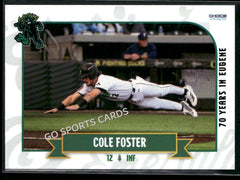 2025 Eugene Emeralds Cole Foster – Go Sports Cards