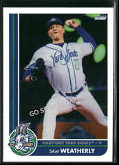 2025 Hartford Yard Goats Sam Weatherly – Go Sports Cards