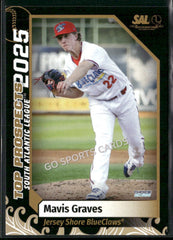 2025 South Atlantic League Top Prospects SAL Mavis Graves – Go Sports Cards