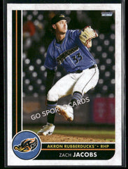 2025 Akron RubberDucks Zach Jacobs – Go Sports Cards