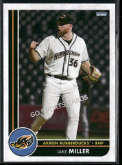 2025 Akron RubberDucks Jake Miller – Go Sports Cards