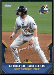 2025 Myrtle Beach Pelicans Cameron Sisneros – Go Sports Cards