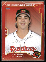 2025 Rochester Red Wings Andrew Alvarez – Go Sports Cards