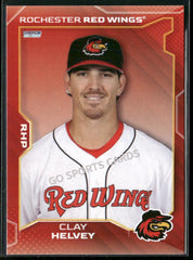 2025 Rochester Red Wings Clay Helvey – Go Sports Cards