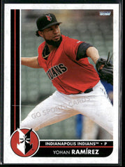 2025 Indianapolis Indians Yohan Ramirez – Go Sports Cards
