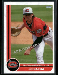 2025 Carolina Mudcats Sam Garcia – Go Sports Cards