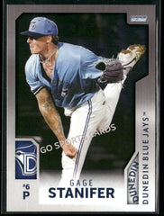 2025 Dunedin Blue Jays Gage Stanifer – Go Sports Cards
