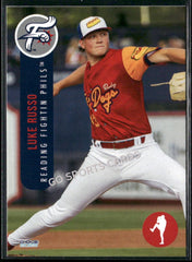 2025 Reading Fightin Phils 2nd Luke Russo – Go Sports Cards
