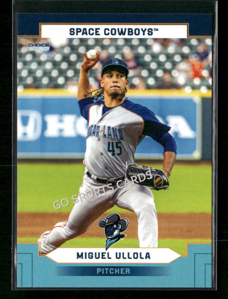 2026 Sugar Land Space Cowboys Miguel Ullola – Go Sports Cards