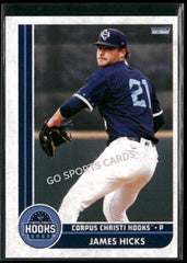 2025 Corpus Christi Hooks James Hicks – Go Sports Cards