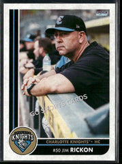 2025 Charlotte Knights Jim Rickon – Go Sports Cards