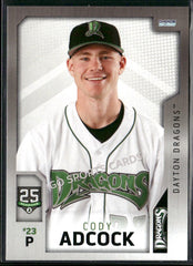 2025 Dayton Dragons Cody Adcock – Go Sports Cards