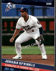 2025 Kannapolis Cannon Ballers Jordan Sprinkle – Go Sports Cards