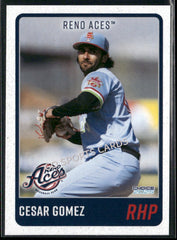 2025 Reno Aces Cesar Gomez – Go Sports Cards