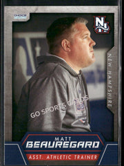 2025 New Hampshire Fisher Cats Matt Beauregard – Go Sports Cards