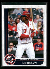 2025 Louisville Bats Will Benson – Go Sports Cards