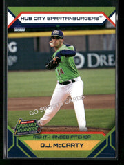 2025 Hub City Spartanburgers DJ McCarty – Go Sports Cards