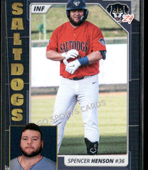 2024 Lincoln Saltdogs Spencer Henson – Go Sports Cards
