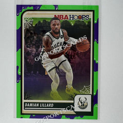 2023-24 Panini Haunted Hoops Slime Damian Lillard #60 NBA – Go Sports Cards