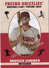 2024 Fresno Grizzlies Braylen Wimmer – Go Sports Cards