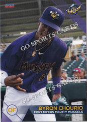 2024 Fort Myers Mighty Mussels Byron Chourio – Go Sports Cards